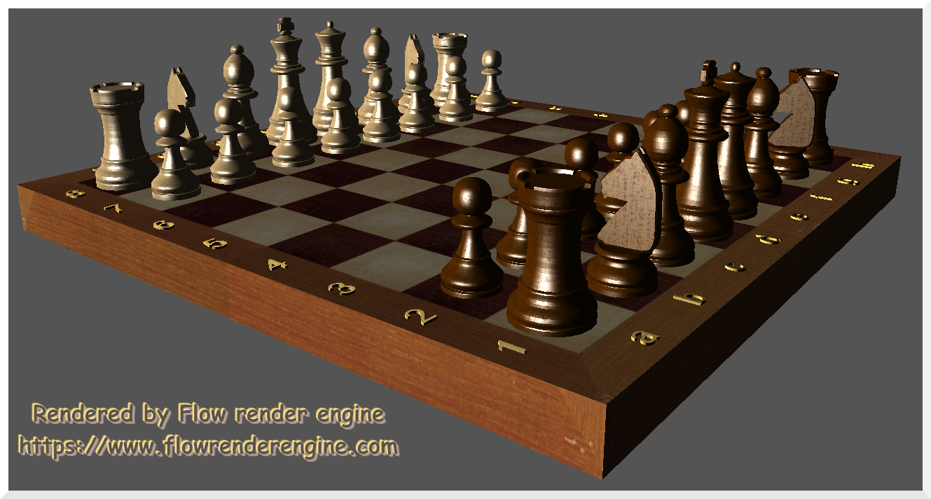 Flow Render Engine, a real-time render engine with a modern graphics approach - Rendered Scenes